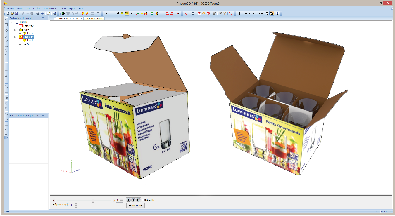 Picador packaging design